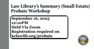 Simplified Probate Procedures - Kern County Law Library